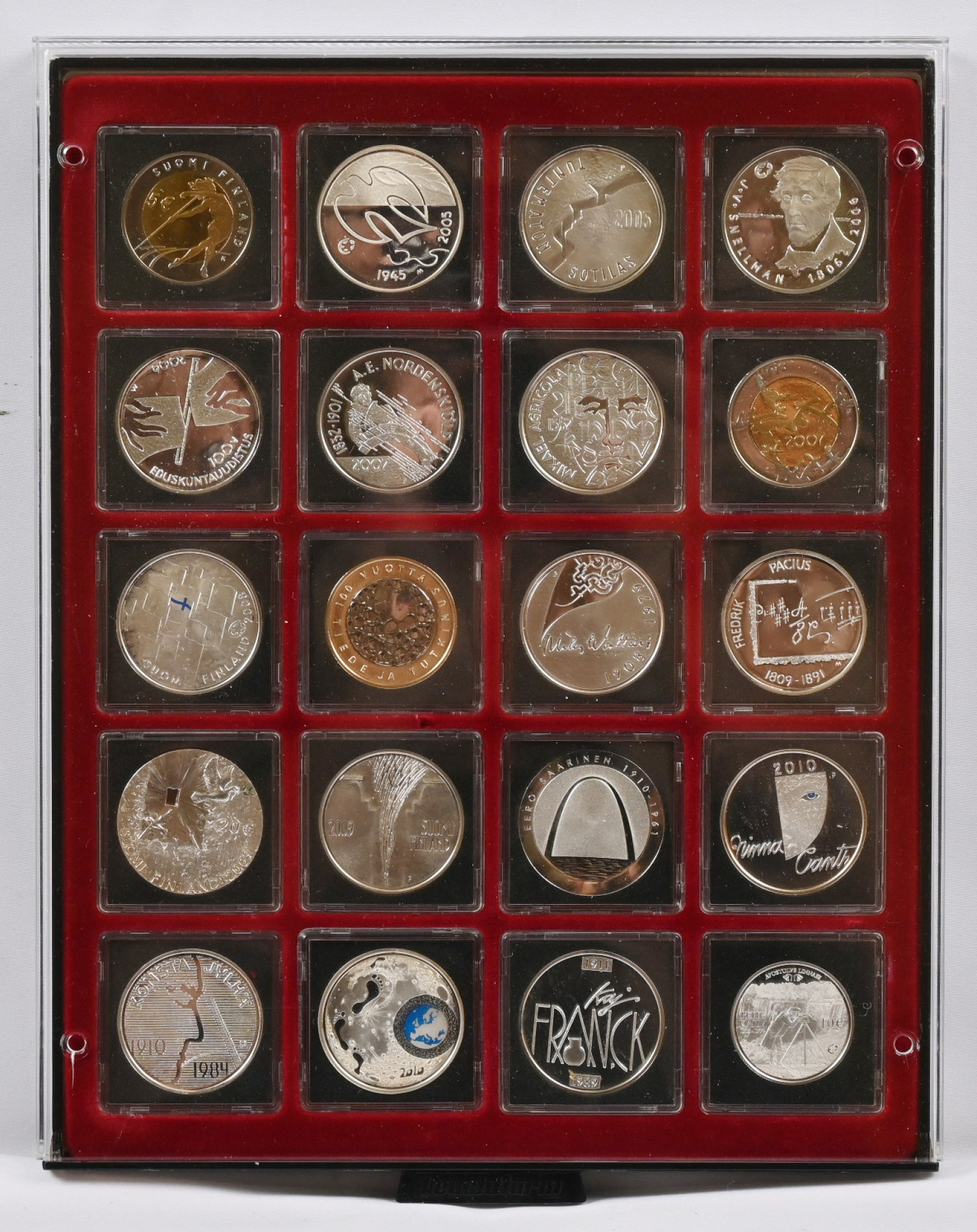 2005 - 2011 beautiful selection of commemorative coins, 20 pieces ...