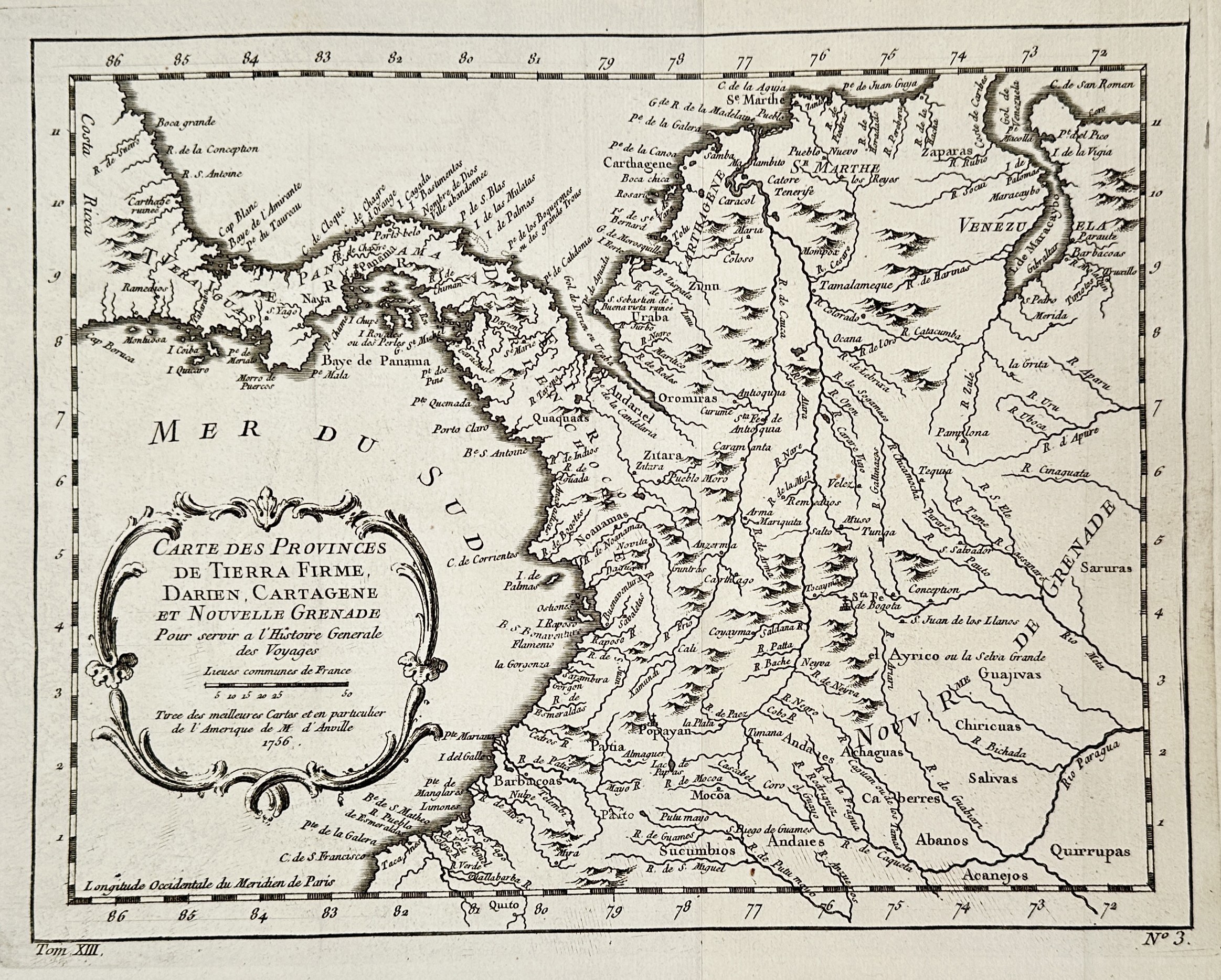 Jacques-Nicolas Bellin (1703–1772) – Map of The Provinces of Tierra ...