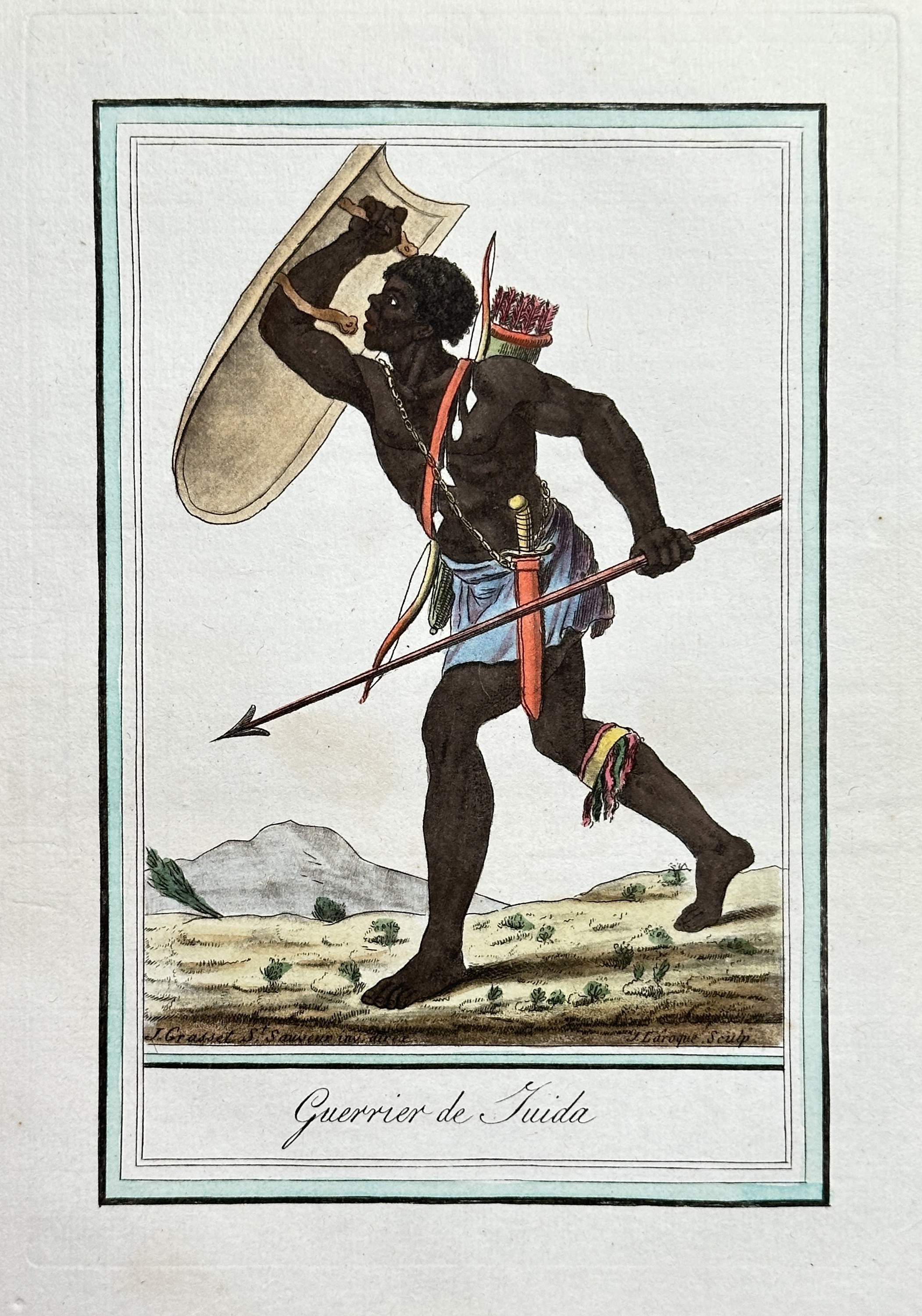 Jacques Grasset de Saint-Sauveur (1757–1810) – Warrior of Juida (Whydah ...