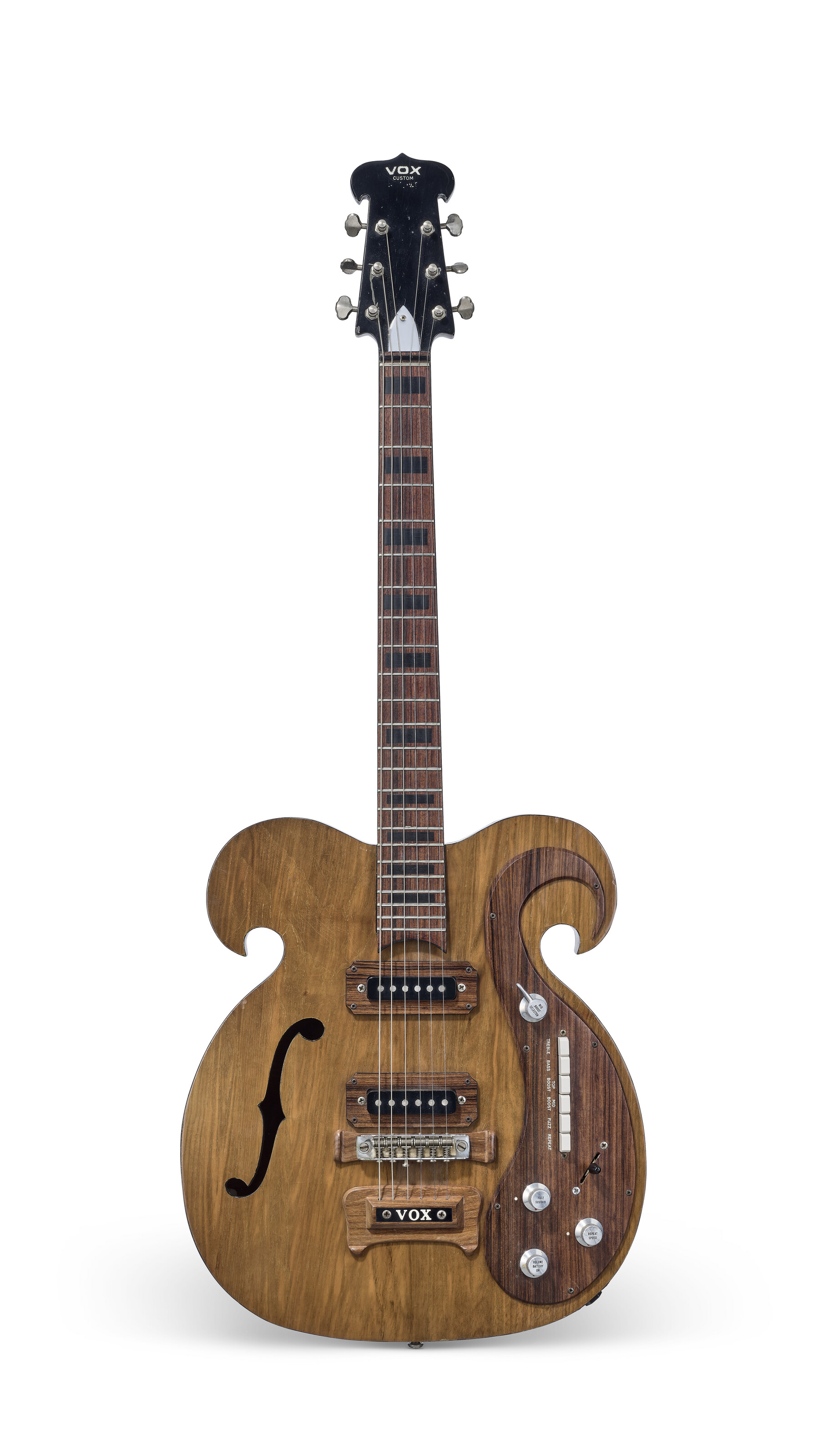 THE BEATLES: A CUSTOM PROTOTYPE VOX 'KENSINGTON' GUITAR | Barnebys