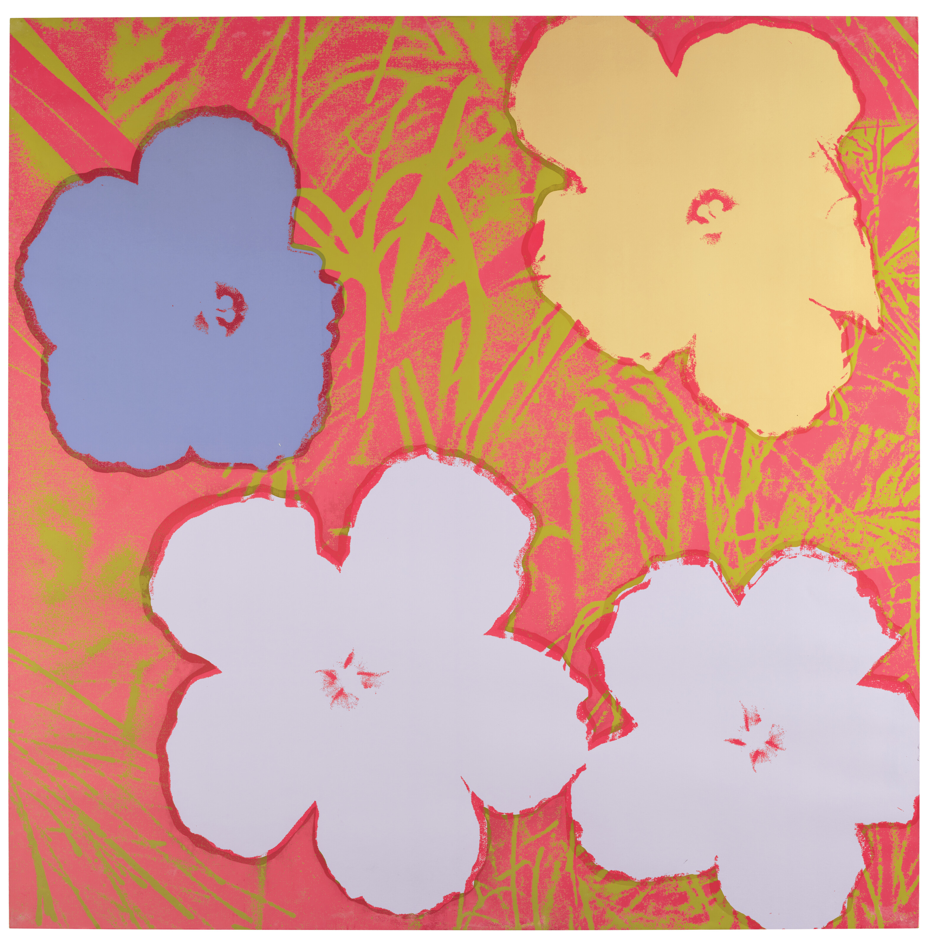 Pop Art in Bloom: Andy Warhol's Flowers | Barnebys Magazine