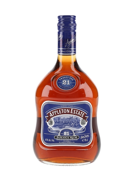 Appleton Estate 21 Year Old Wray & Nephew 70cl / 43% | Barnebys
