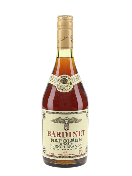 Bardinet Napoleon Brandy Bottled 1970s - 1980s | Barnebys