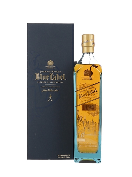 Johnnie Walker Blue Label New York Limited Edition Desig 75cl / 40% ...