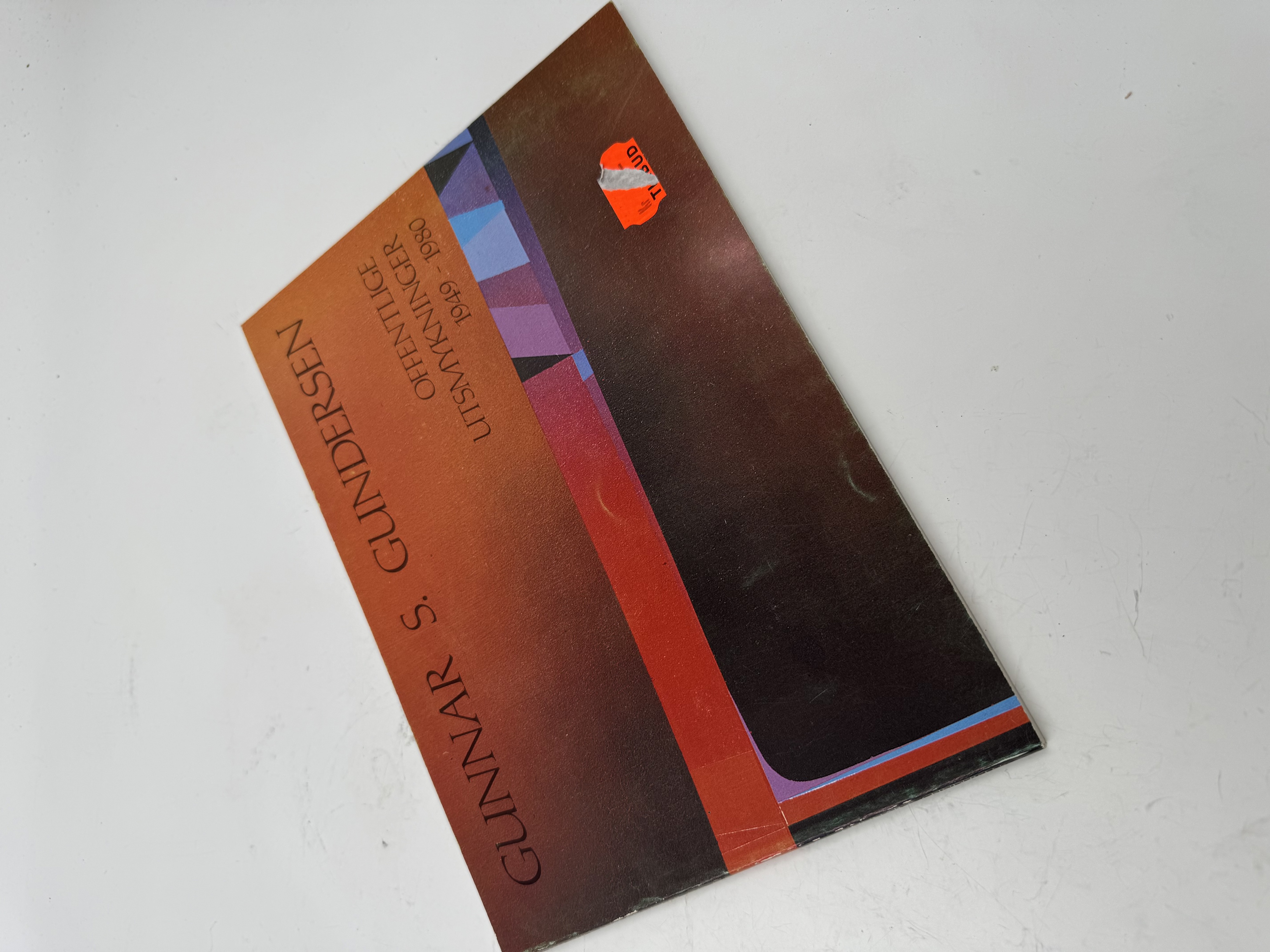 Bok Gunnar S Gundersen | Barnebys