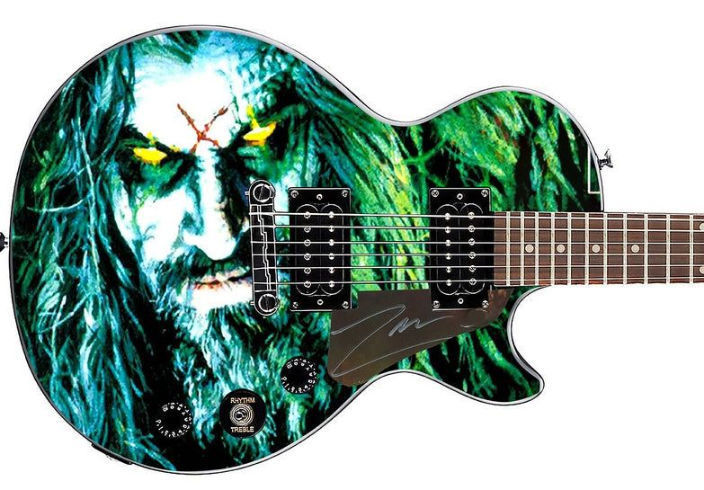 Rob Zombie Graphics Epiphone Les Paul-Style Guitar w/ Custom-Made ...