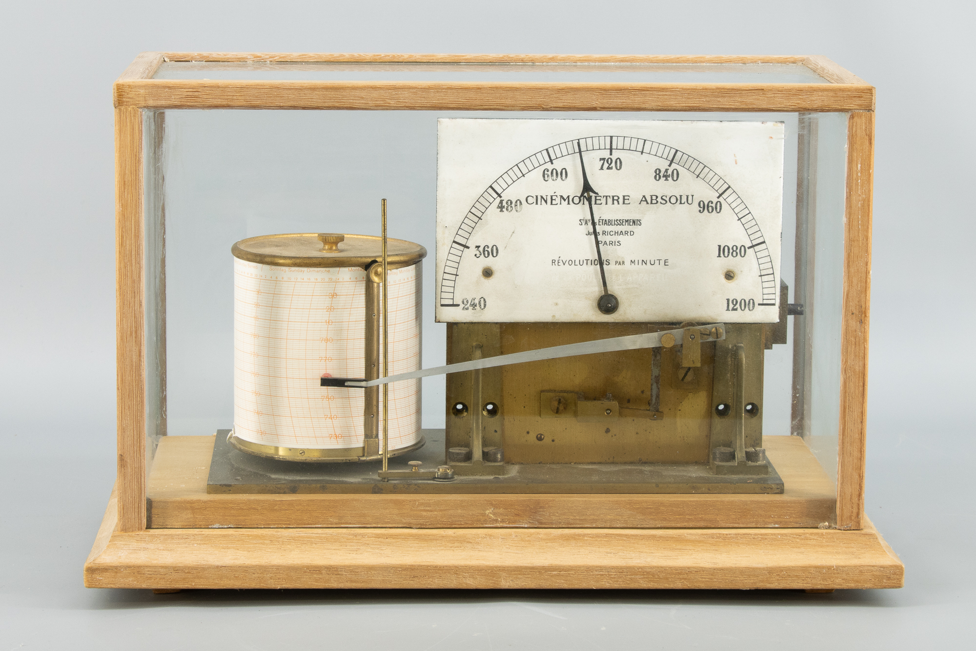 Een Cinémomètre absolu, Jules Richard, Paris, einde 19e eeuw | Barnebys