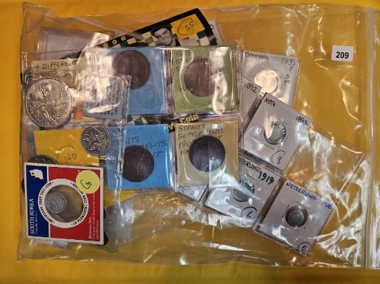 BIG, HODGE-PODGE, mixed group of World Coins | Barnebys