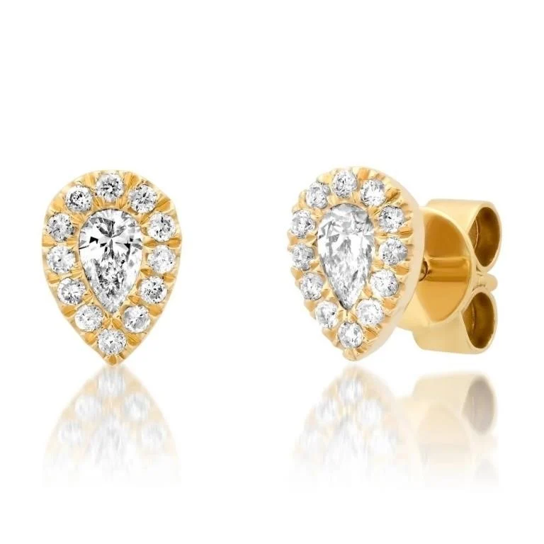 Gold & White Diamond 5.00 Cts Earrings | Barnebys