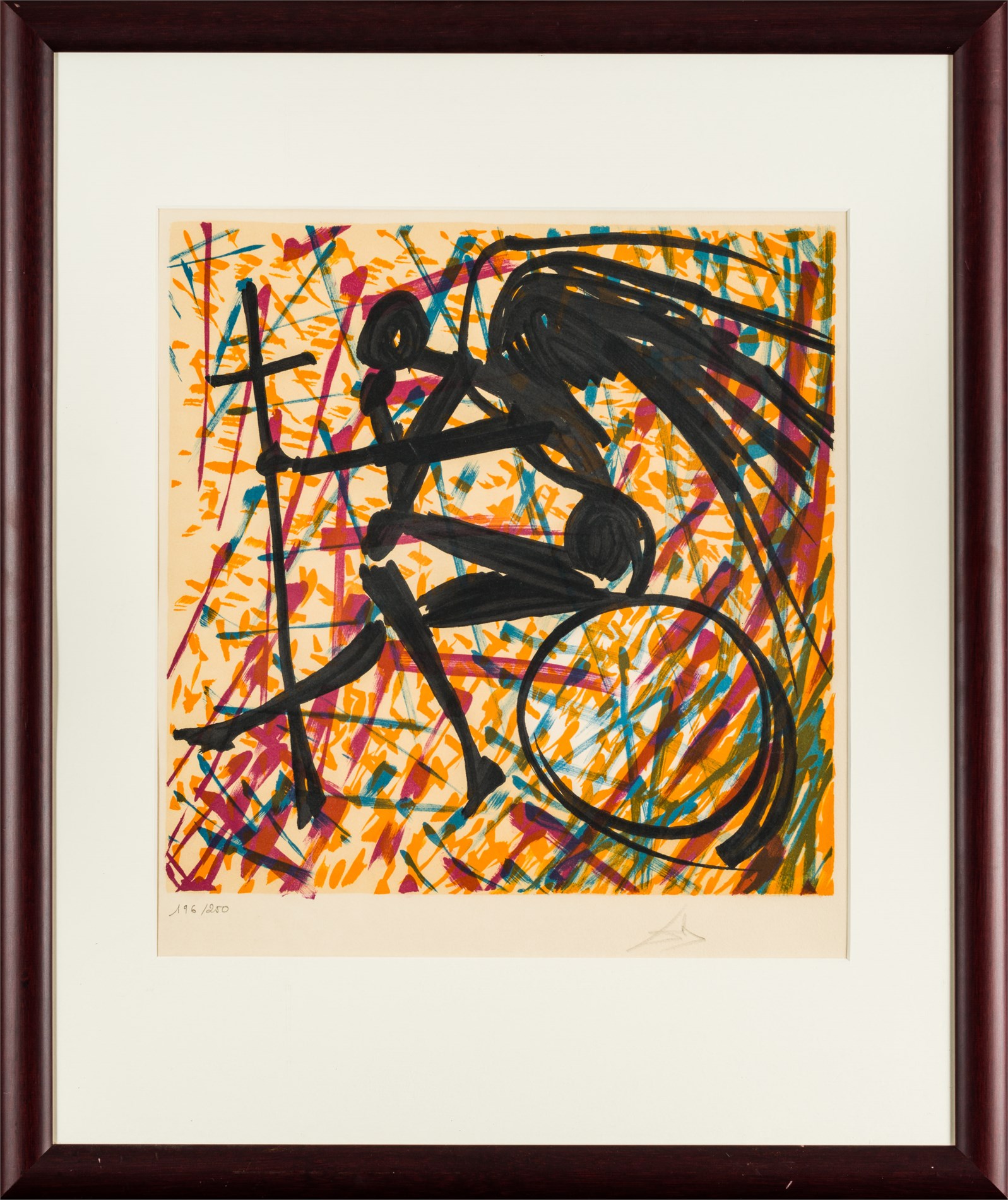 Salvador Dali (1904 - 1989) "Les Vitraux, La sérénité de la foi" 1973 ...