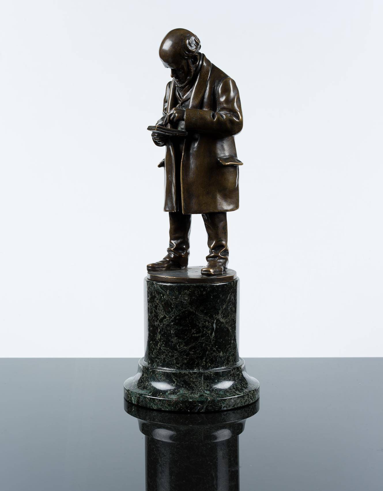 Adolf von Menzel zeichnend - Sandor Járay | Barnebys
