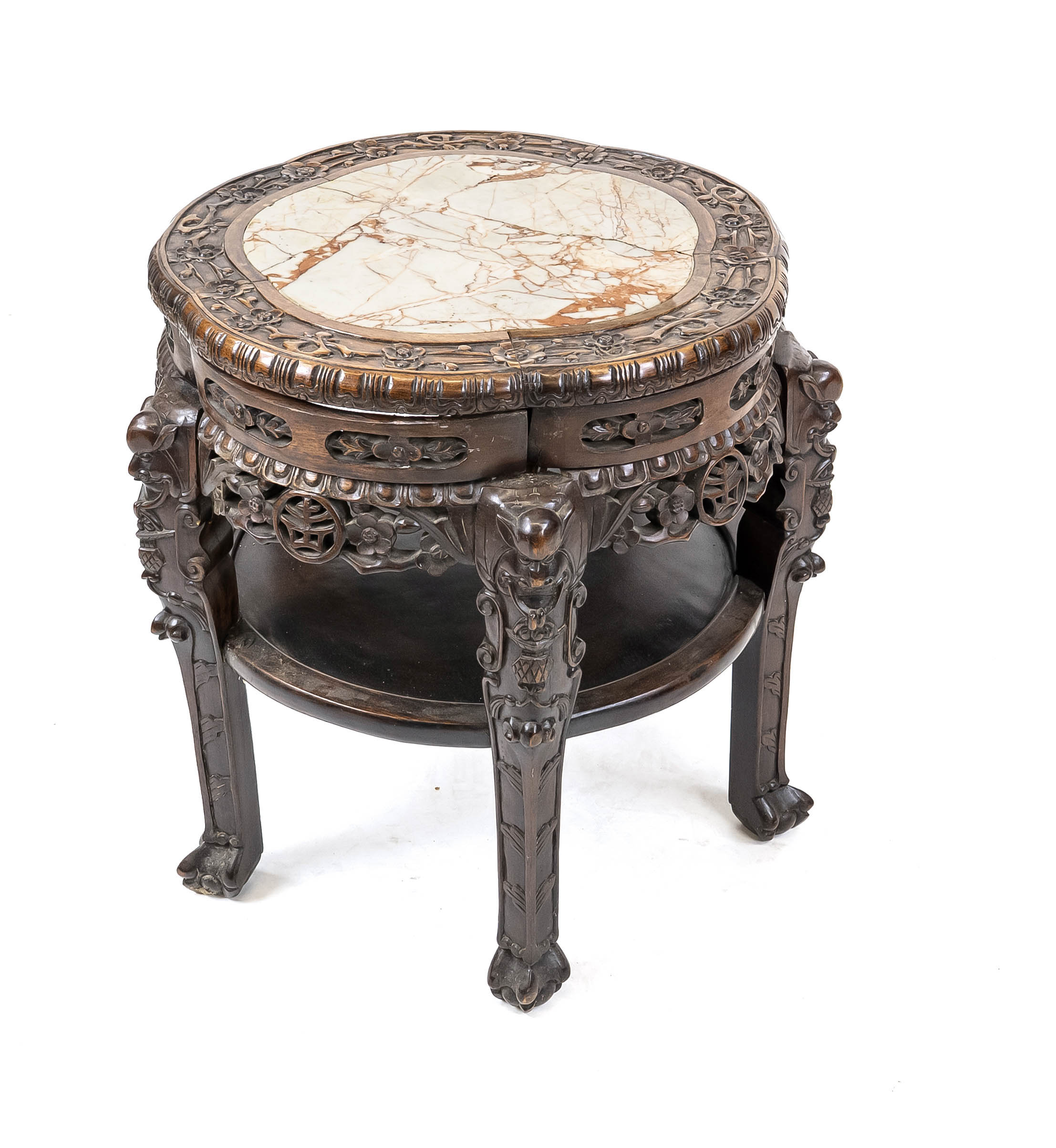 AB GLASKONST. Soffbord, 1940-tal, Swedish Modern, betsad bok och glas ...