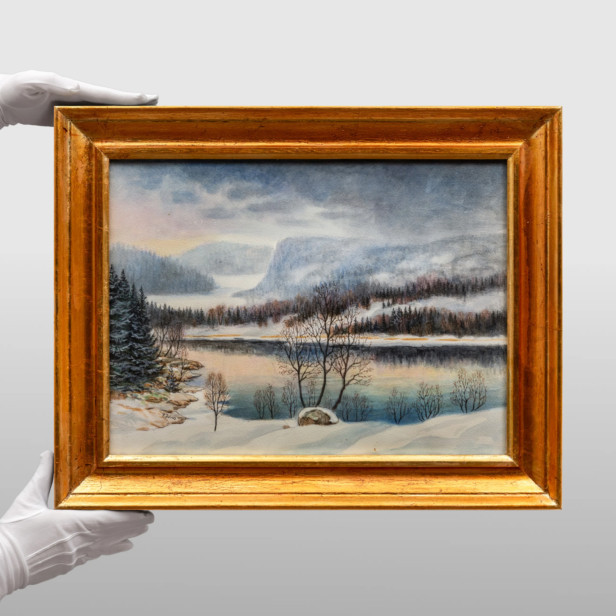 Per Julius - Tidig vinter Ångermanland | Barnebys
