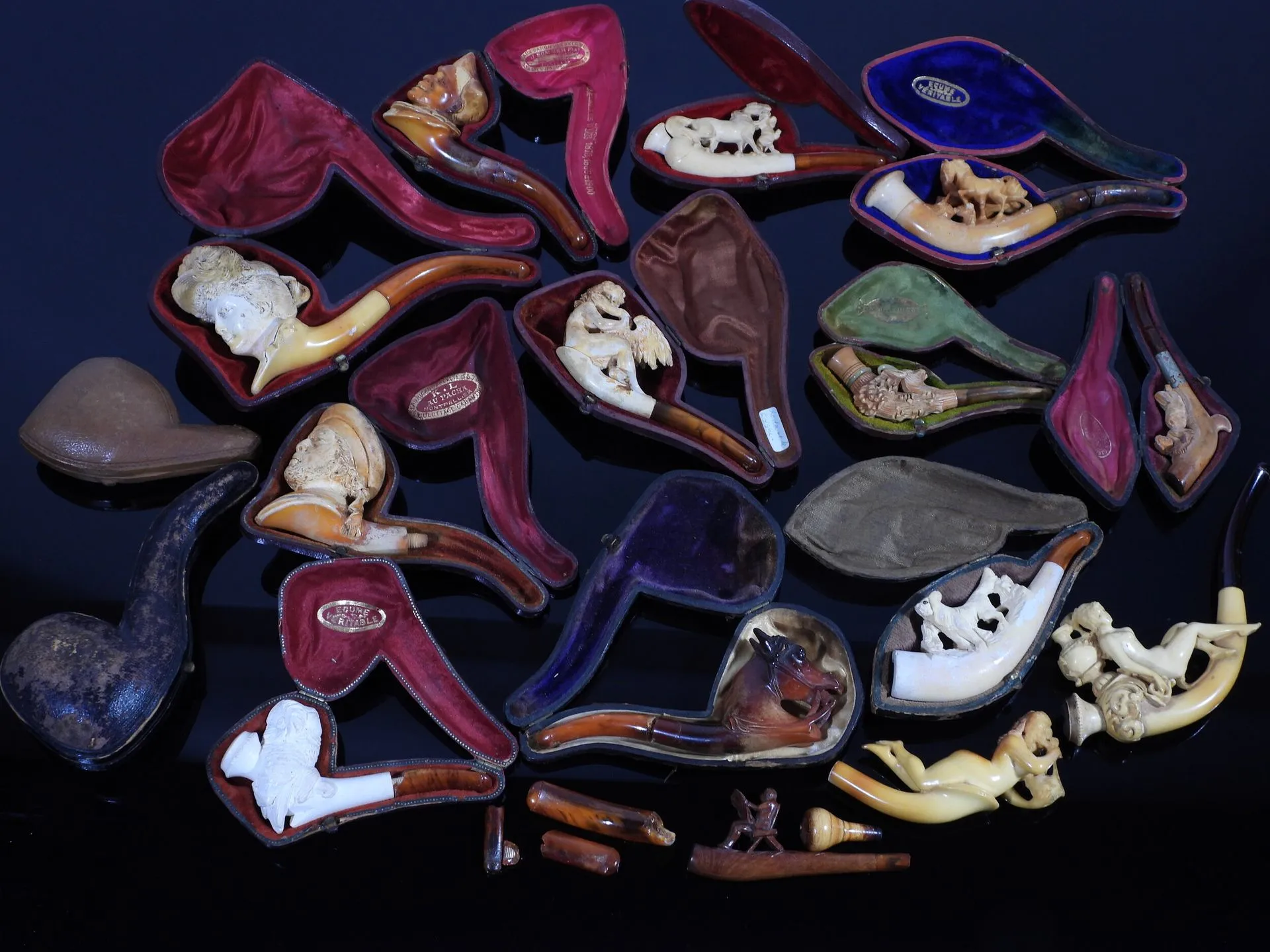 The Cat's Meow Christmas Village Buildings with Other Ornaments and ...