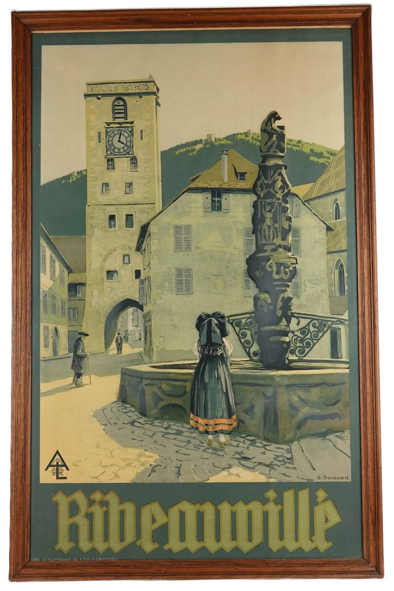 Mara TRAN LONG : Geisha nue de dos, Lithographie originale signée au ...