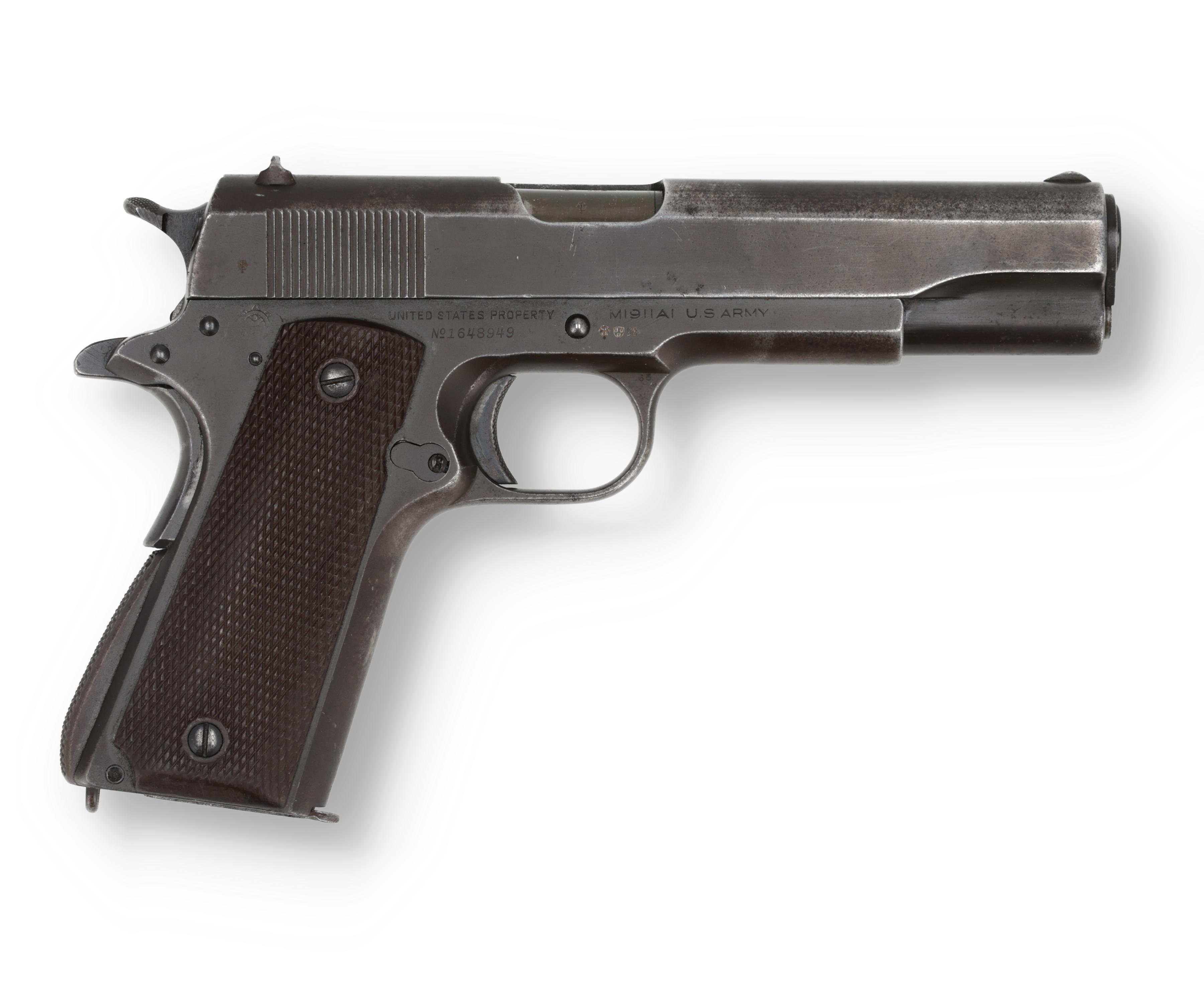 Pistole, Colt, Mod. 1911 A1 - US Army - Baujahr 1944, Kal.: .45 ACP | Barnebys
