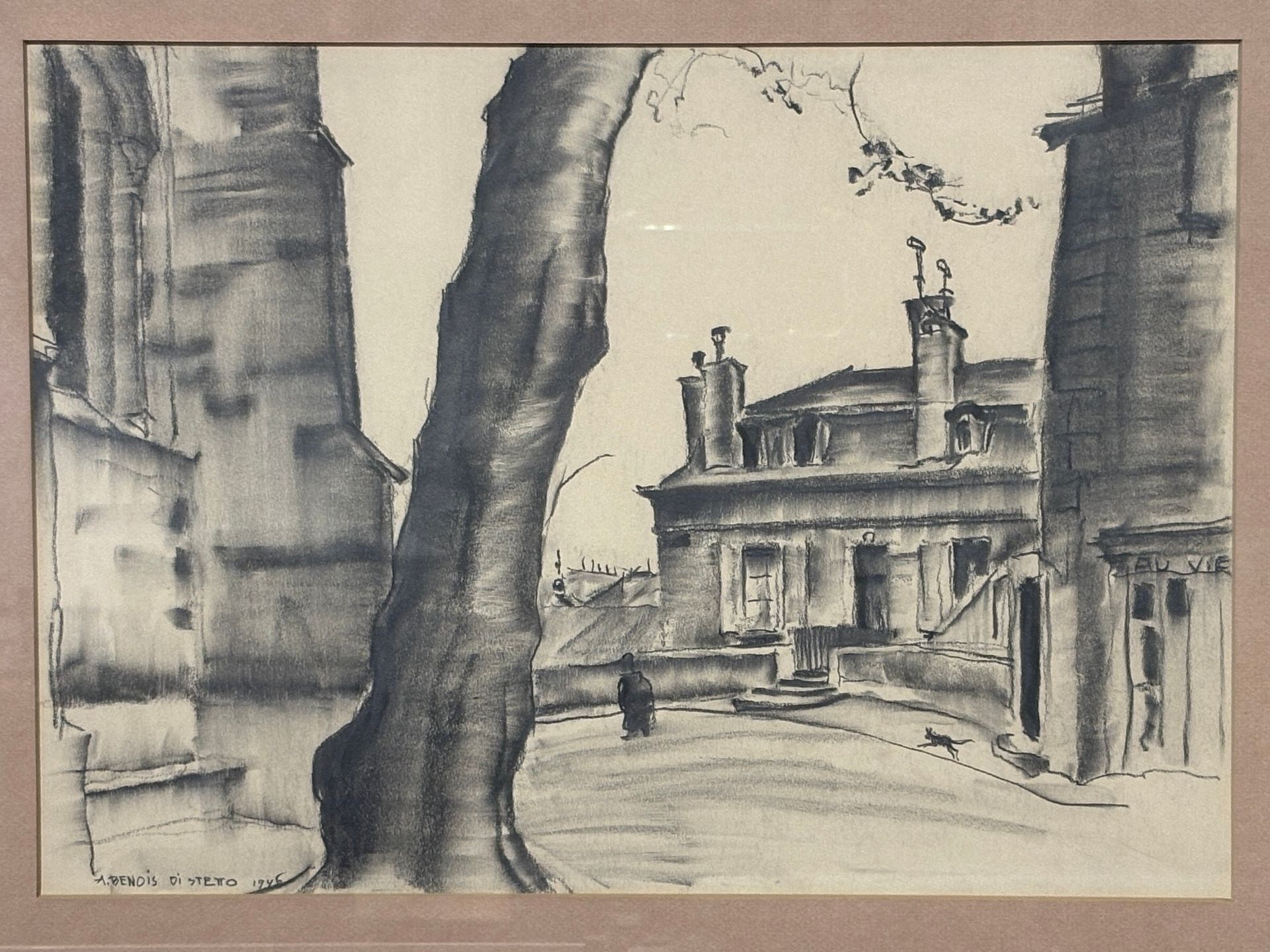 BENOIS DI STETTO Alexandre (1896-1979) View of Saint Peter's Cathedral ...