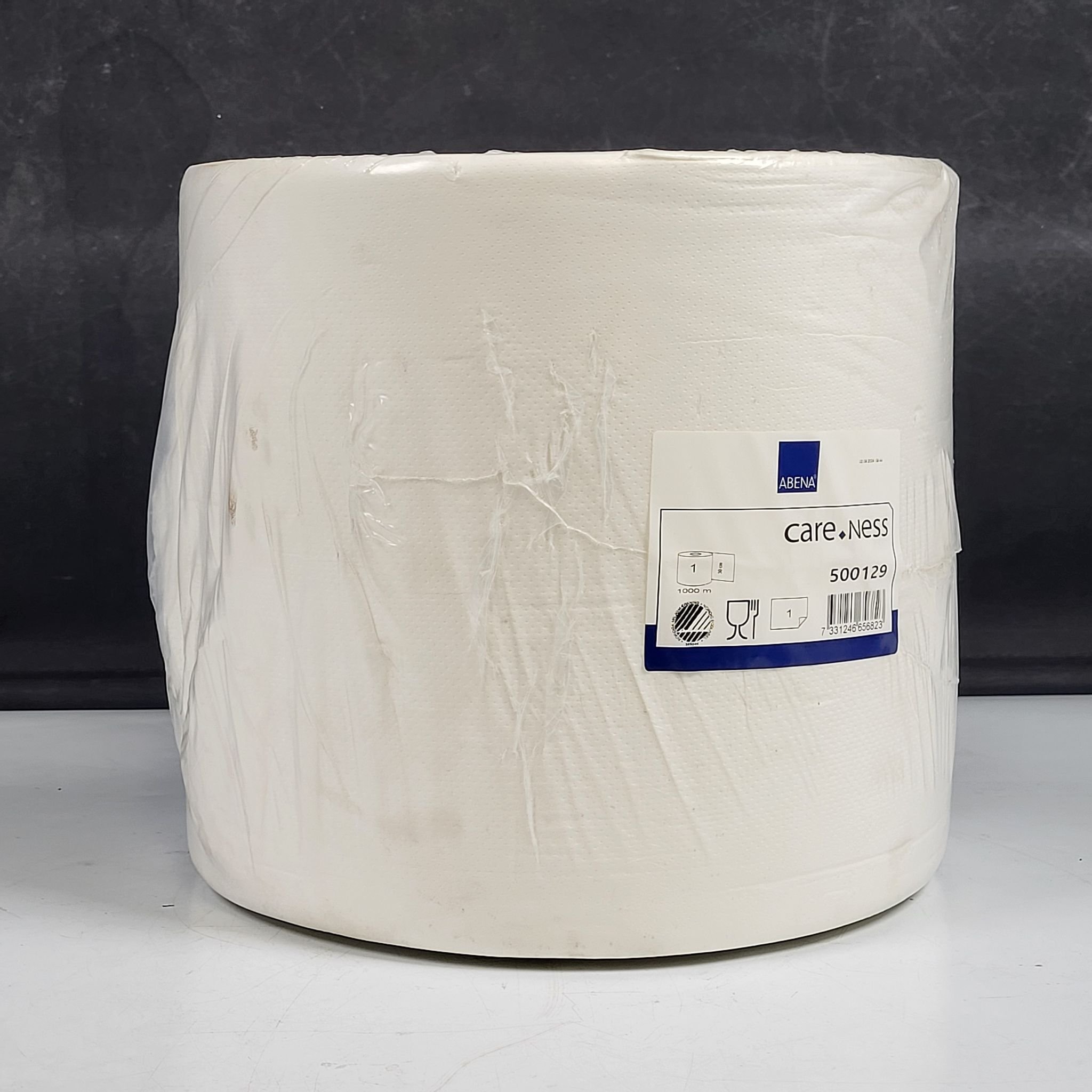 Industrirulle med torkpapper - Abena Care ness - 1000 meter | Barnebys