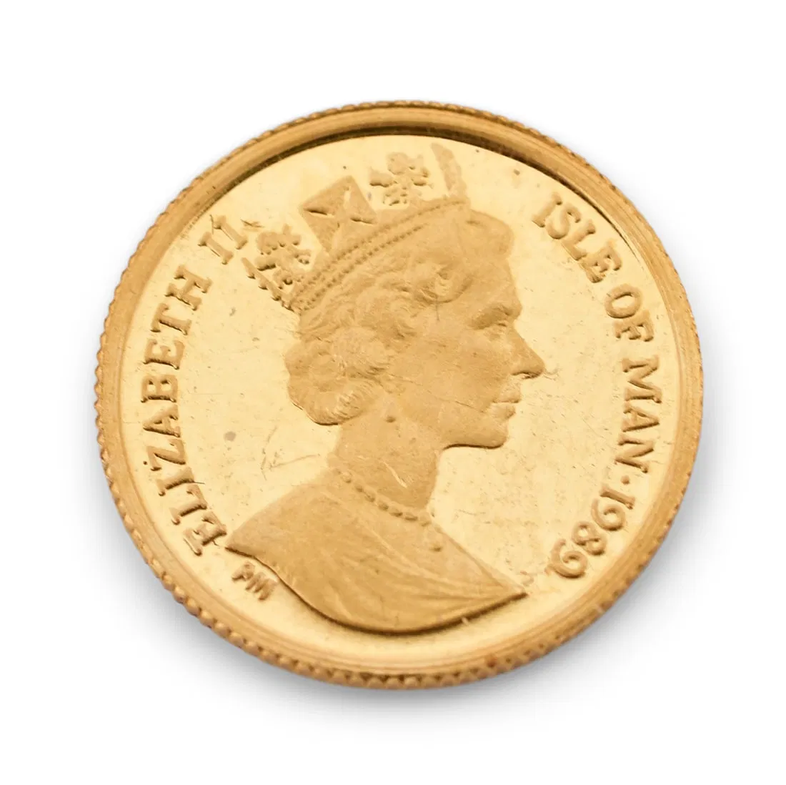 1989 Elizabeth II Gold Coin, Isle of Man | Barnebys