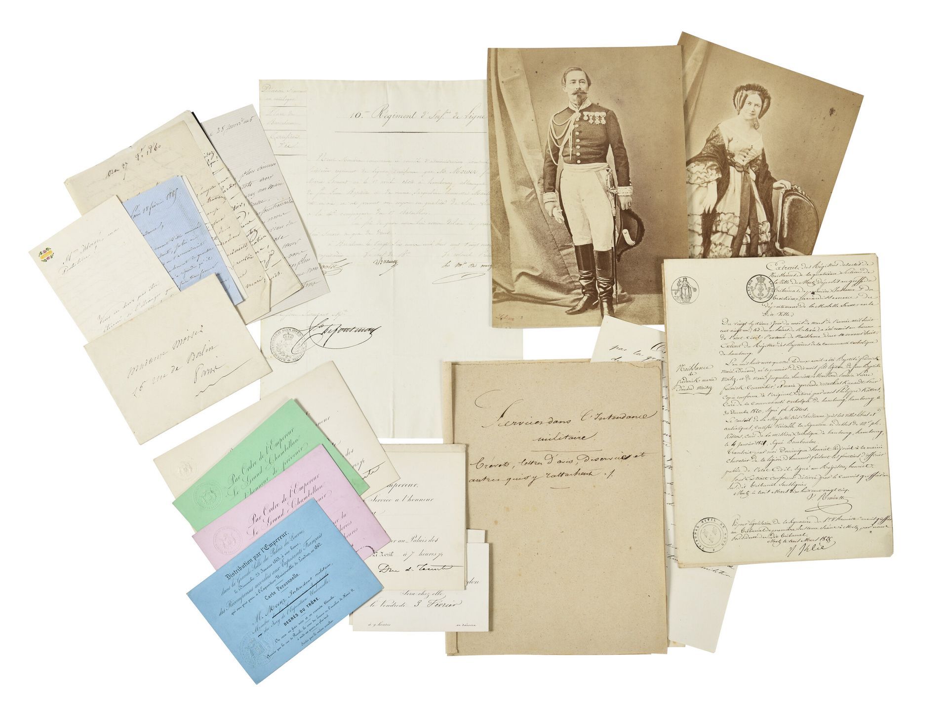 Important file concerning Intendant G... | Letters and autographs: bids ...