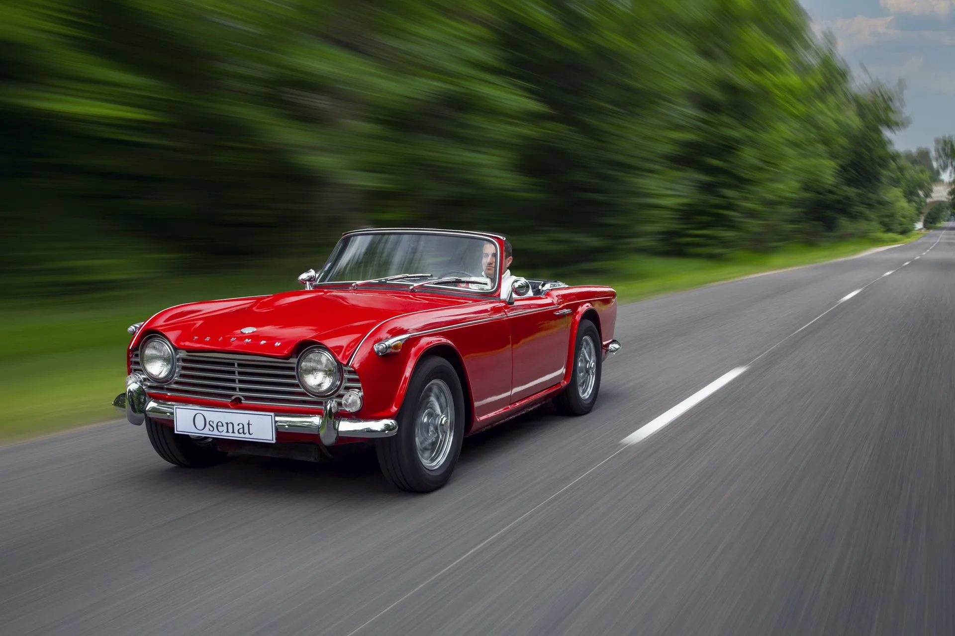 1965 Triumph TR4A British road registration cleared: 846A Serial number ...