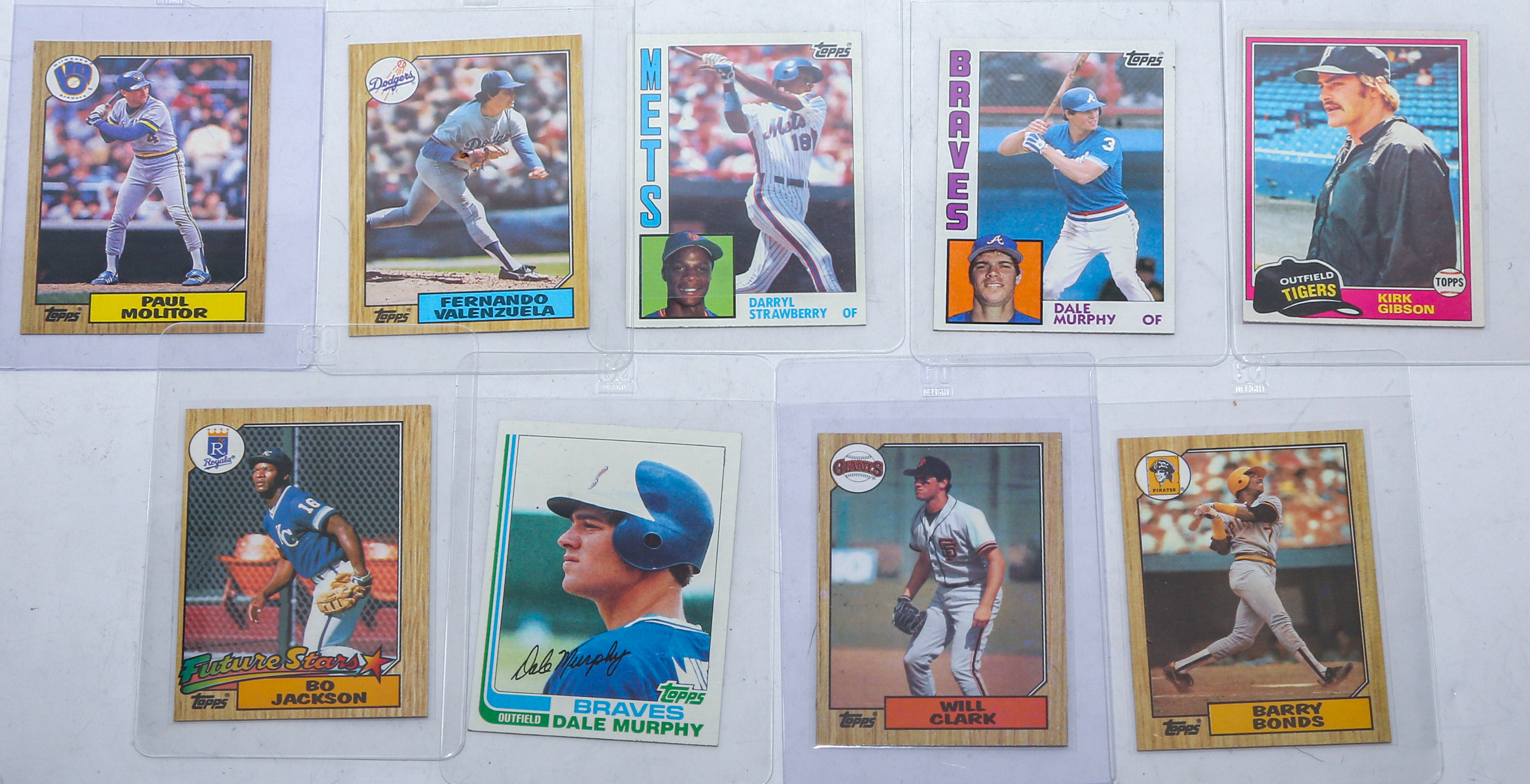 Nine Vintage Baseball Cards, Star Players | Barnebys