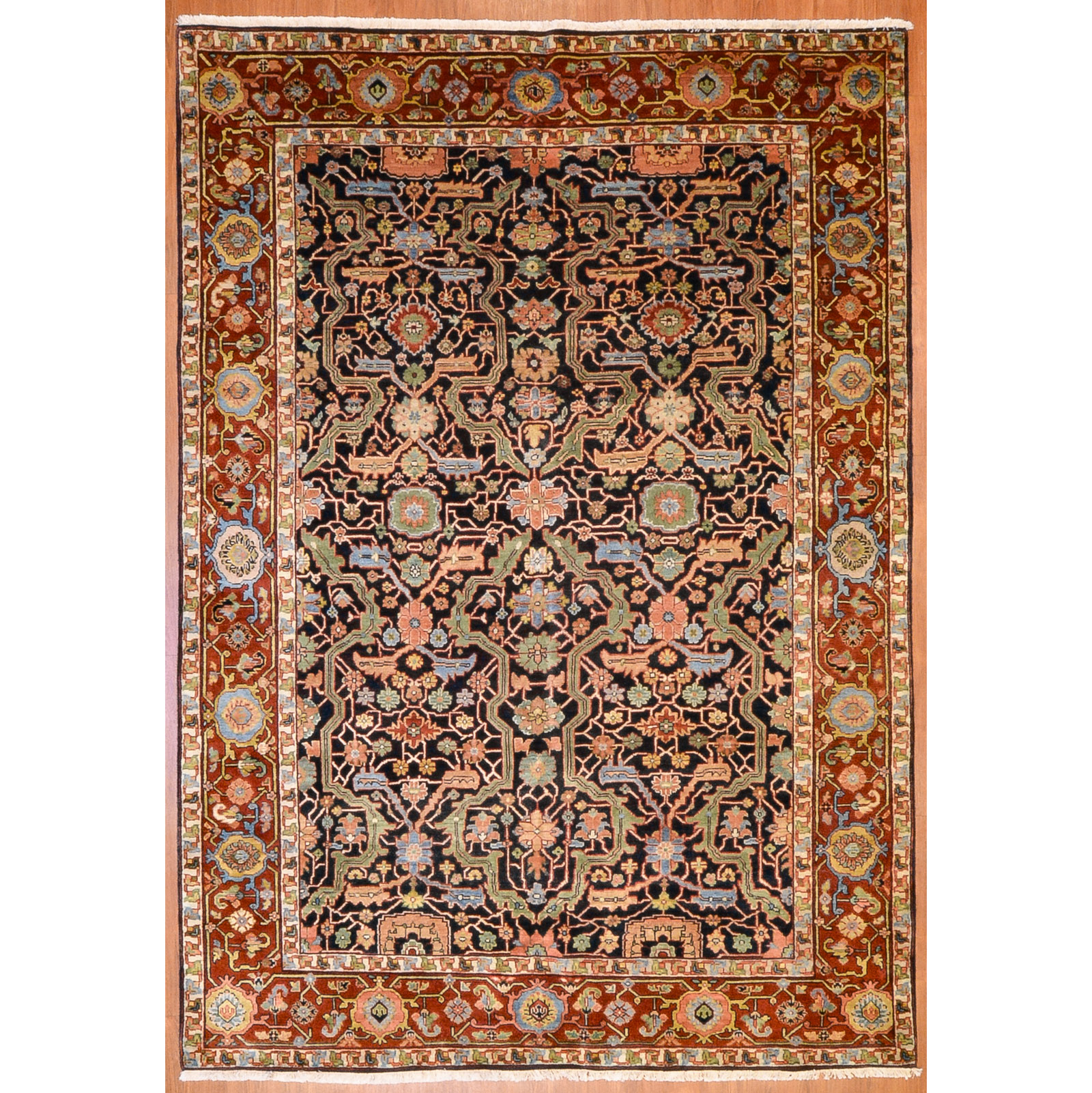 Antique Persian Bakshaish Rug 5 ft 4 in x 4 ft 1 in (1.62 m x 1.24 m ...