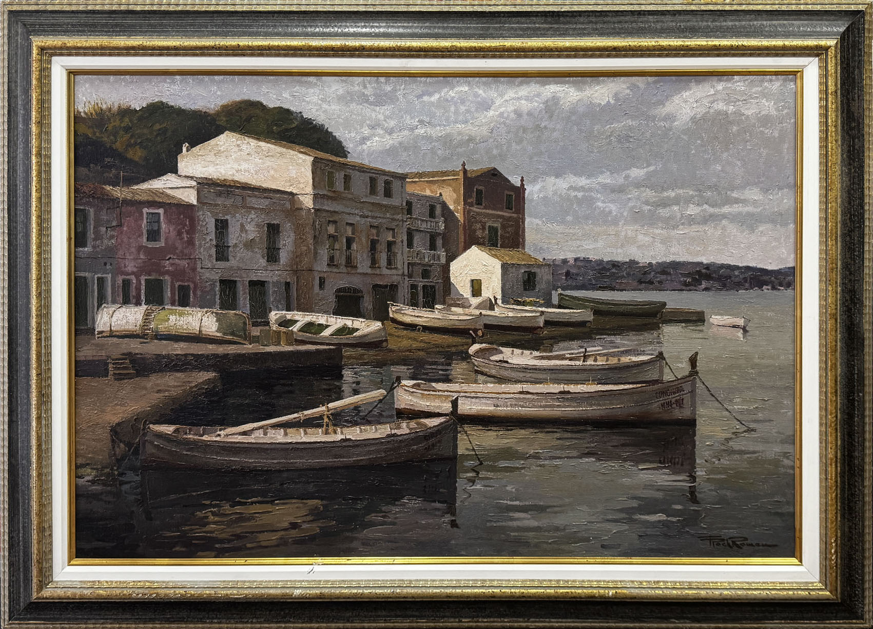 Francesc Poch Romeu: "Rocamar, Port de Maó" (1990) | Barnebys