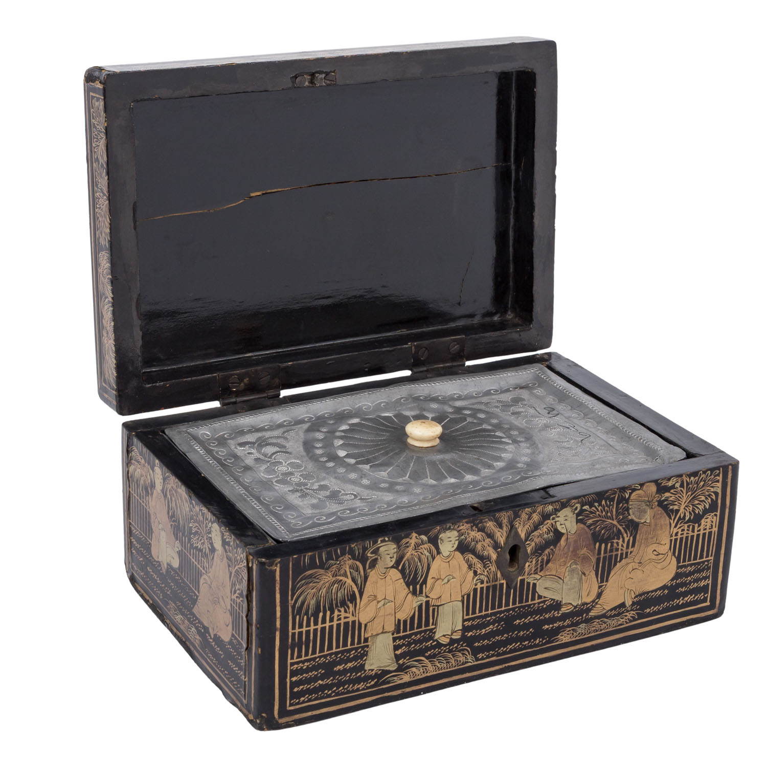 CHINA 'Teebox' Anfang 20.Jh. | Barnebys