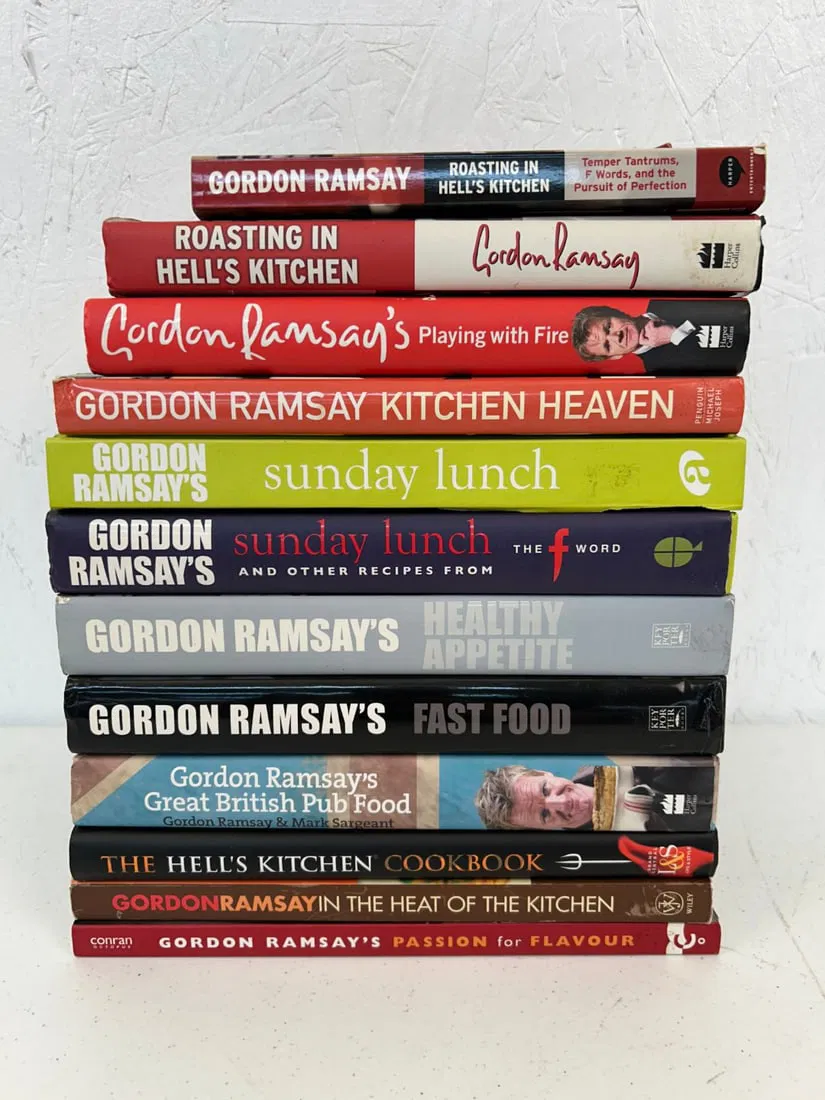 12 Gordon Ramsay Cookbooks | Barnebys