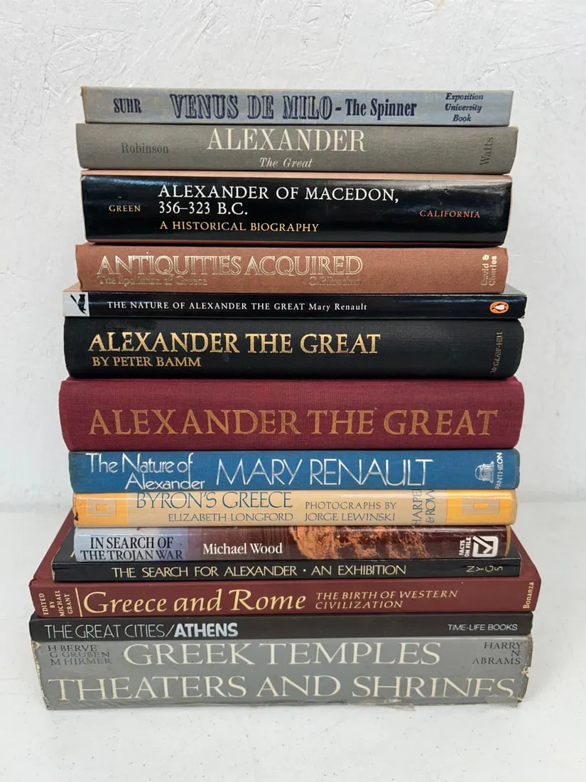 14 Books on Ancient Greece and Alexander the Great | Barnebys